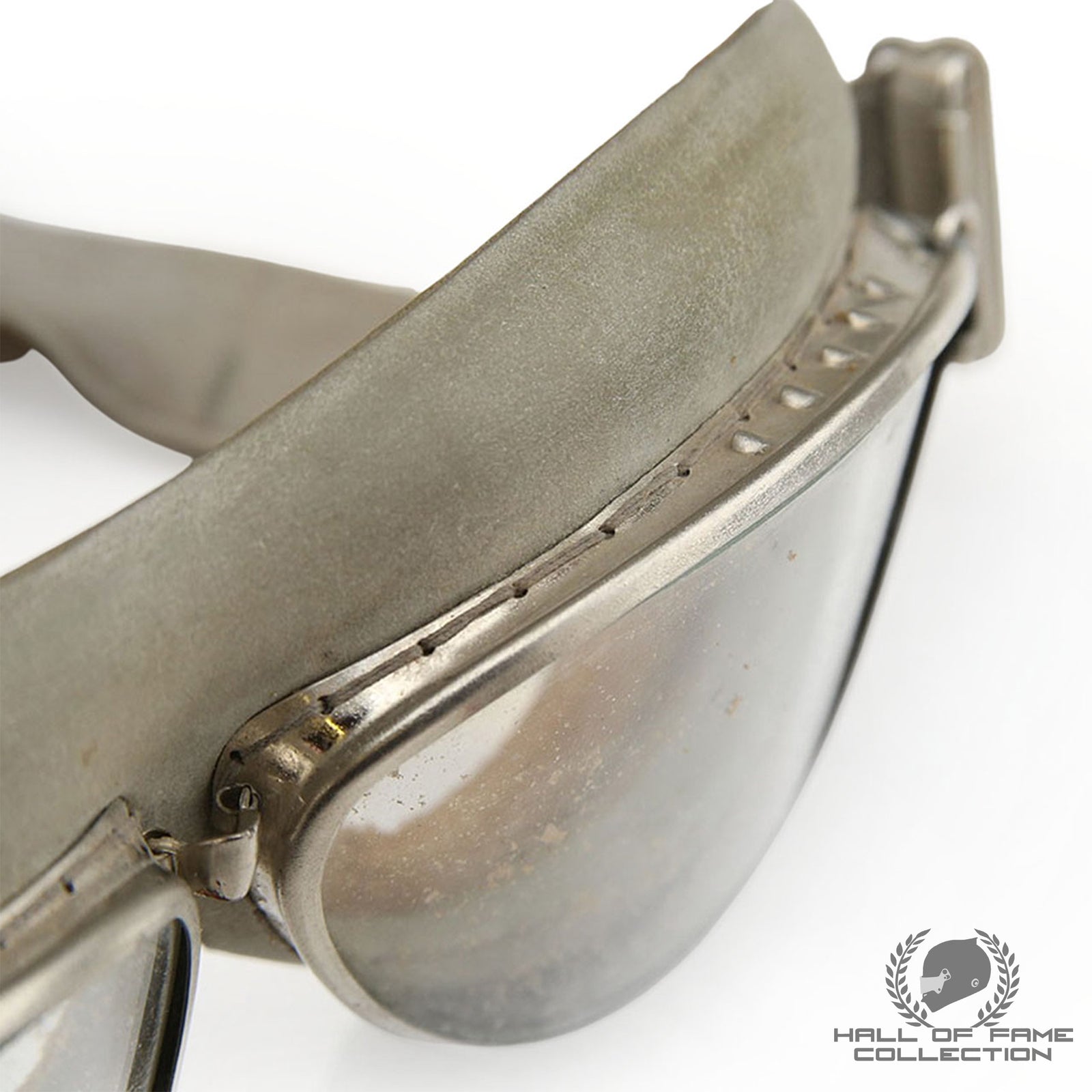 1950's-60's Bobby Unser Race Used Dirt track / Indy 500 Original Goggl