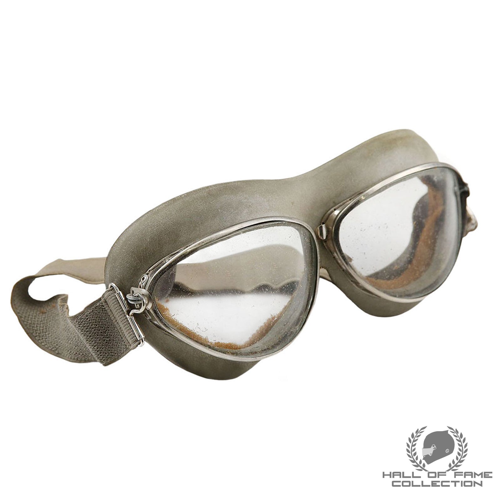 1950's-60's Bobby Unser Race Used Dirt track / Indy 500 Original Goggl