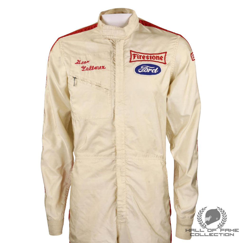 1969 George Follmer Race Used George Follmer Racing USAC Suit