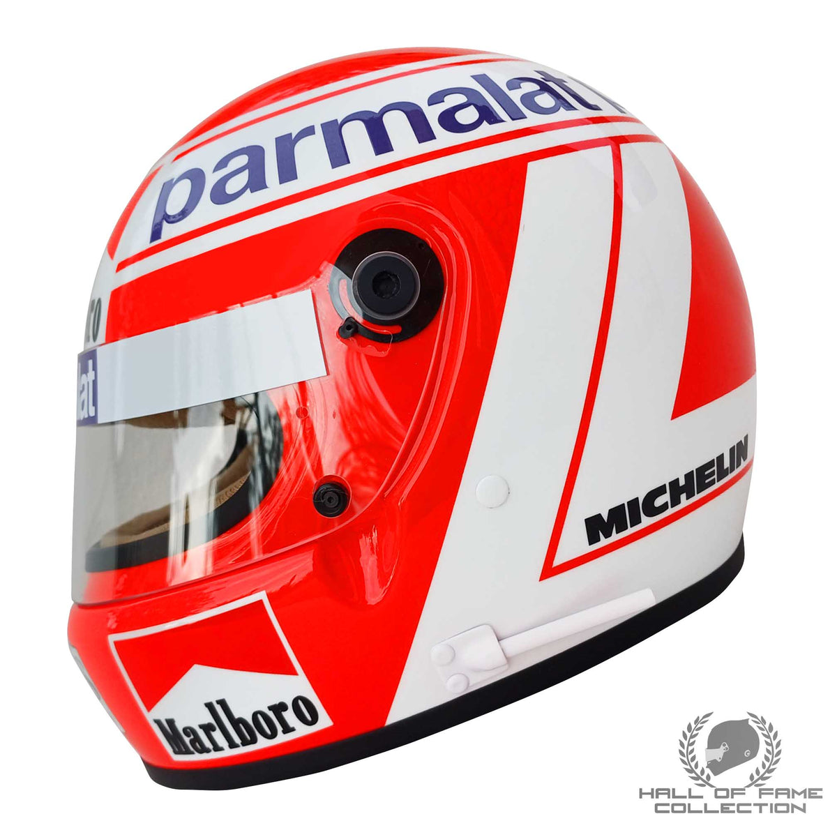 Niki Lauda Helmet Niki Lauda F1 Art On Canvas By Eric Jan Kremer