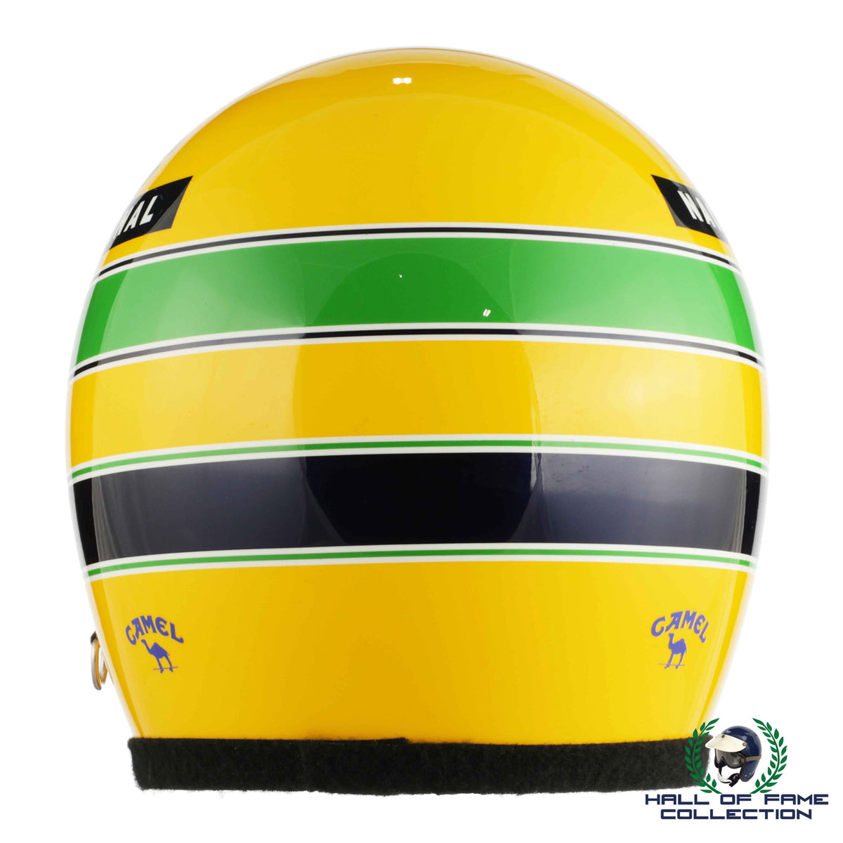 1987 Ayrton Senna Original Bell XFM1 Camel Team Lotus Replica F1 Helme