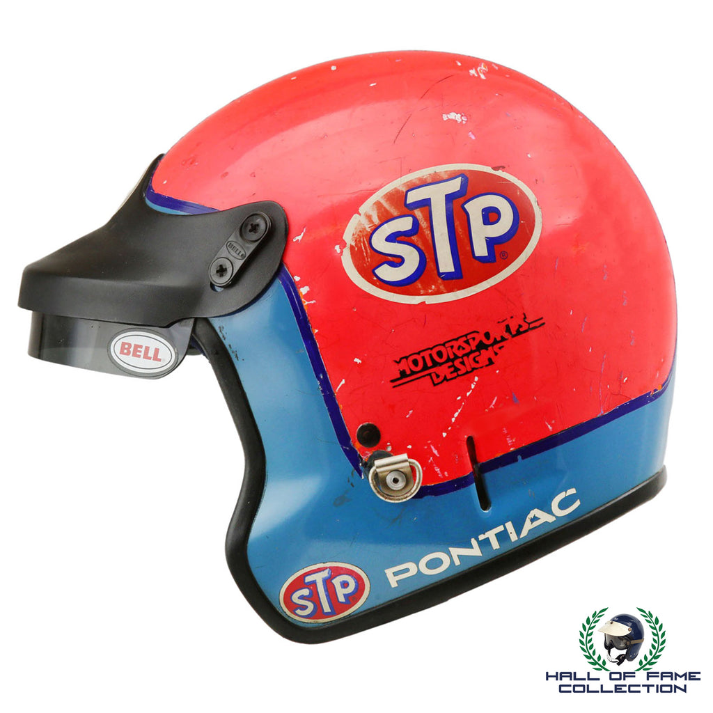 1988 Richard Petty Race Used STP Petty Enterprises Nascar Helmet