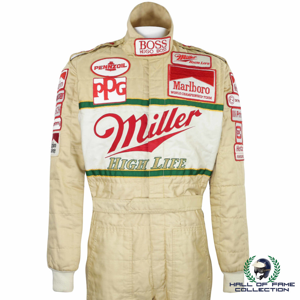1989 Danny Sullivan Race Used Penske Miller High Life IndyCar Suit