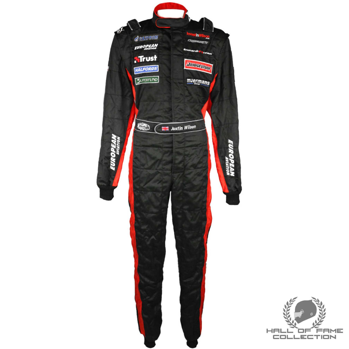 2003 Justin Wilson Very Rare Rookie Minardi F1 Suit