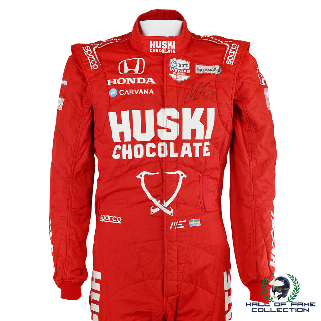 2021 Marcus Ericsson Signed First Win Detroit Grand Prix Ganassi IndyC