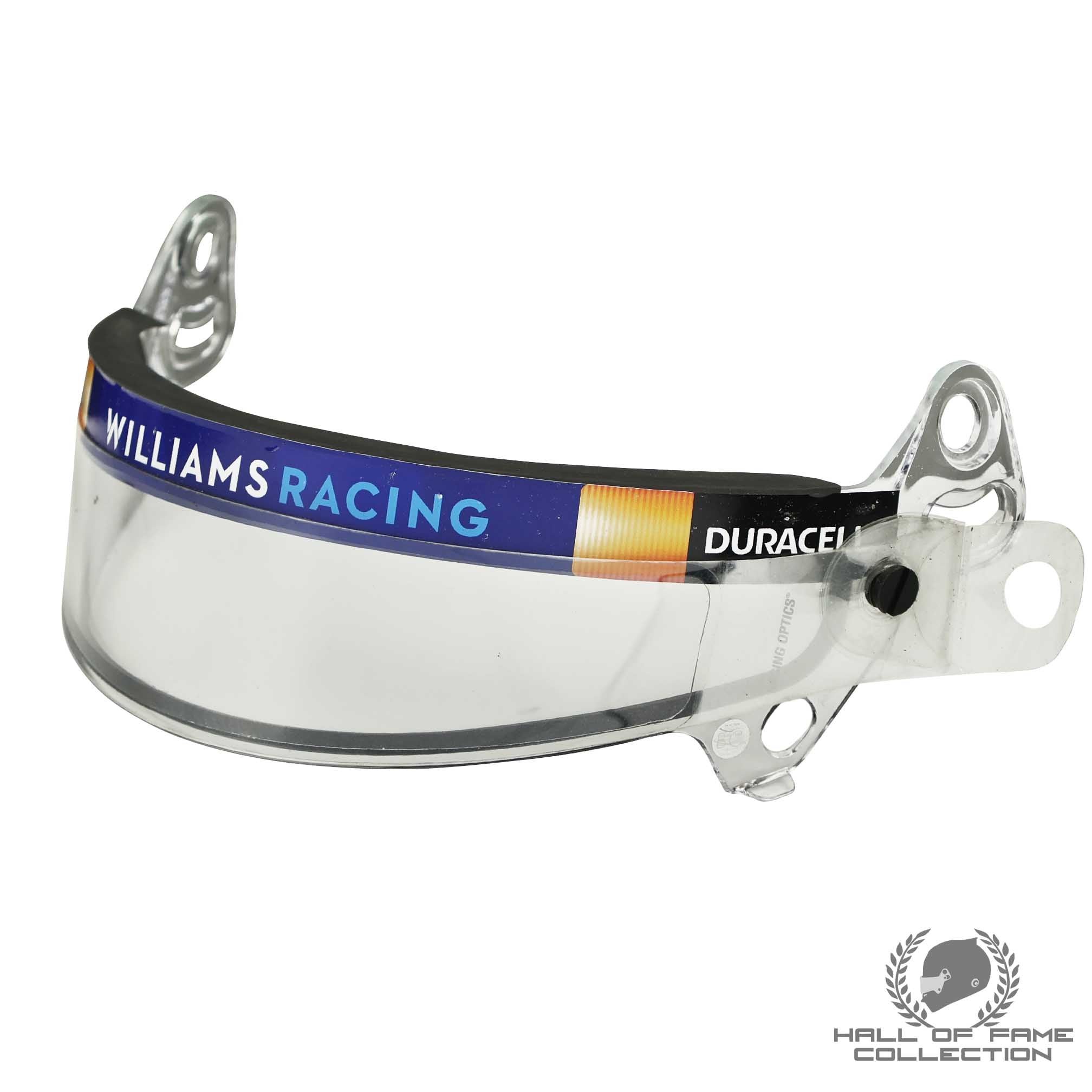 2023 Alex Albon Visor Used Williams Racing F1 Visor