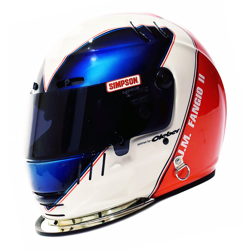 2000 Juan Manuel Fangio II Original Unused Simpson Helmet