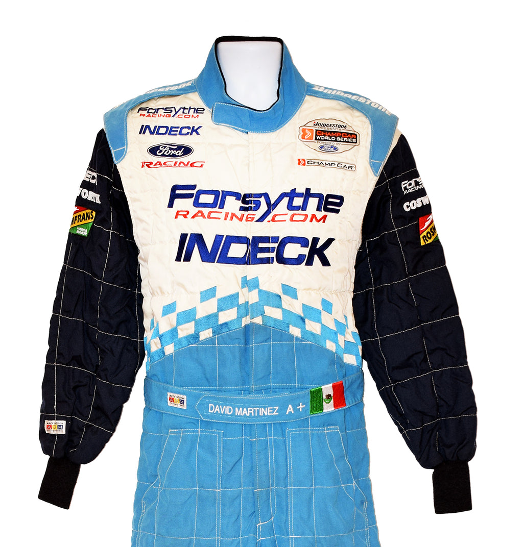 2006 David Martínez Forsythe Racing Mexico City Race Worn Champ Car Su