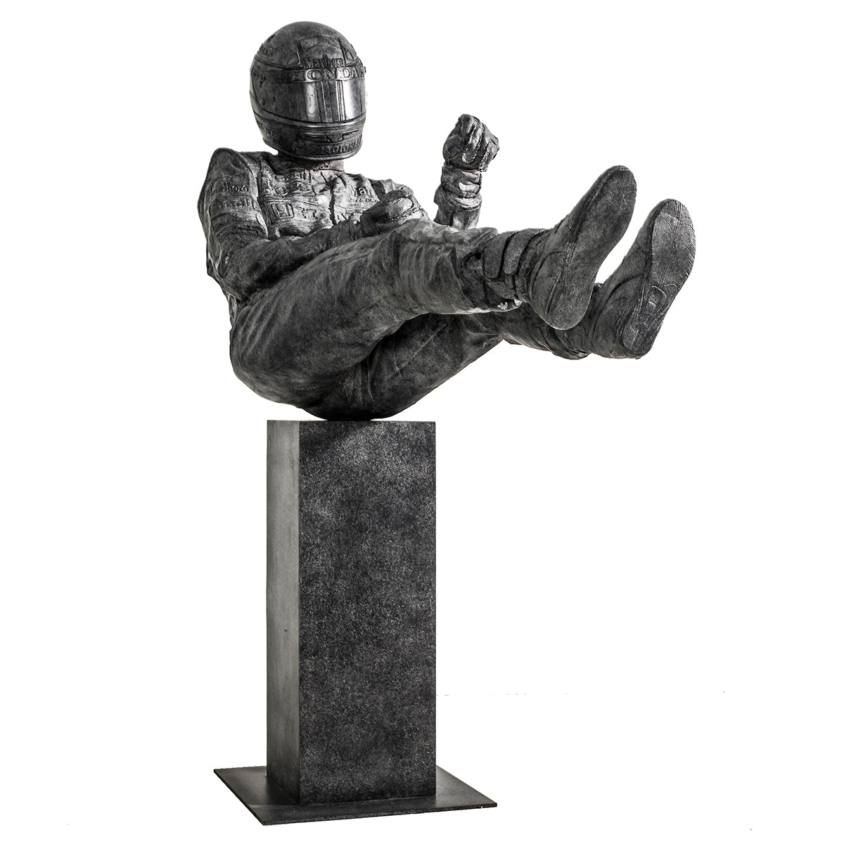 1991 Ayrton Senna ‘Eau Rouge’ Bronze Wind Tunnel Edition Sculpture By