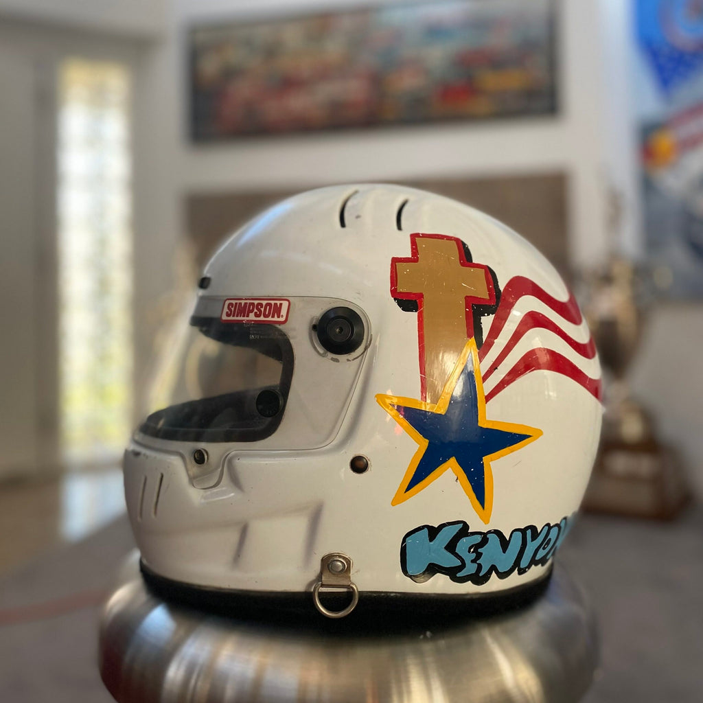 1990 Mel Kenyon Sprint and Midget Racing Helmet