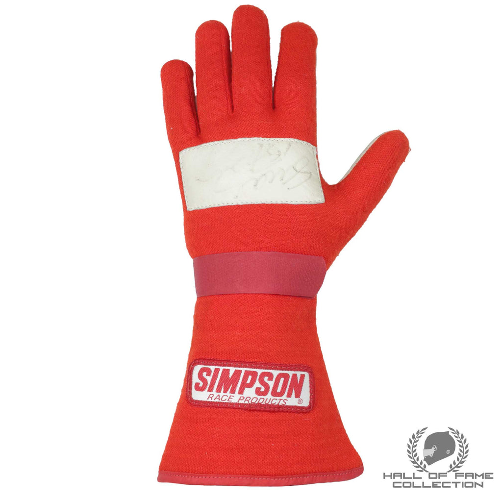1980's Single Red Simpson IndyCar Glove